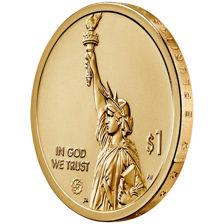 2021 S Reverse Proof "Canal" Innovation $1 - New York – Old Estate Coins