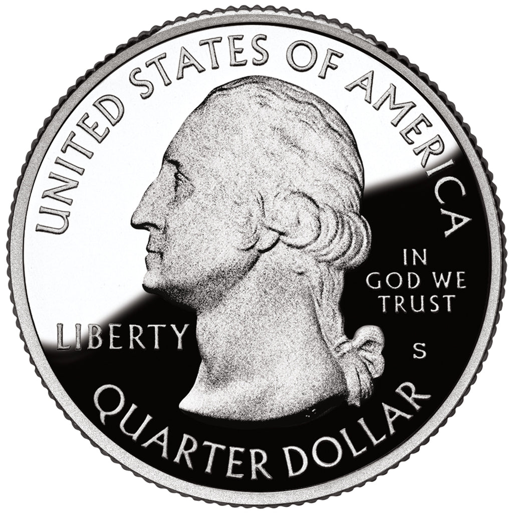 2012 SILVER Proof "Denali" National Park Quarter - Alaska – Old Estate ...