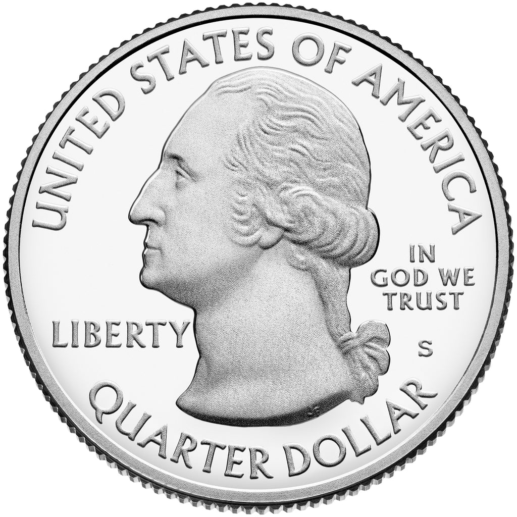 2016 S Proof "Theodore Roosevelt" National Park Quarter - North Dakota ...