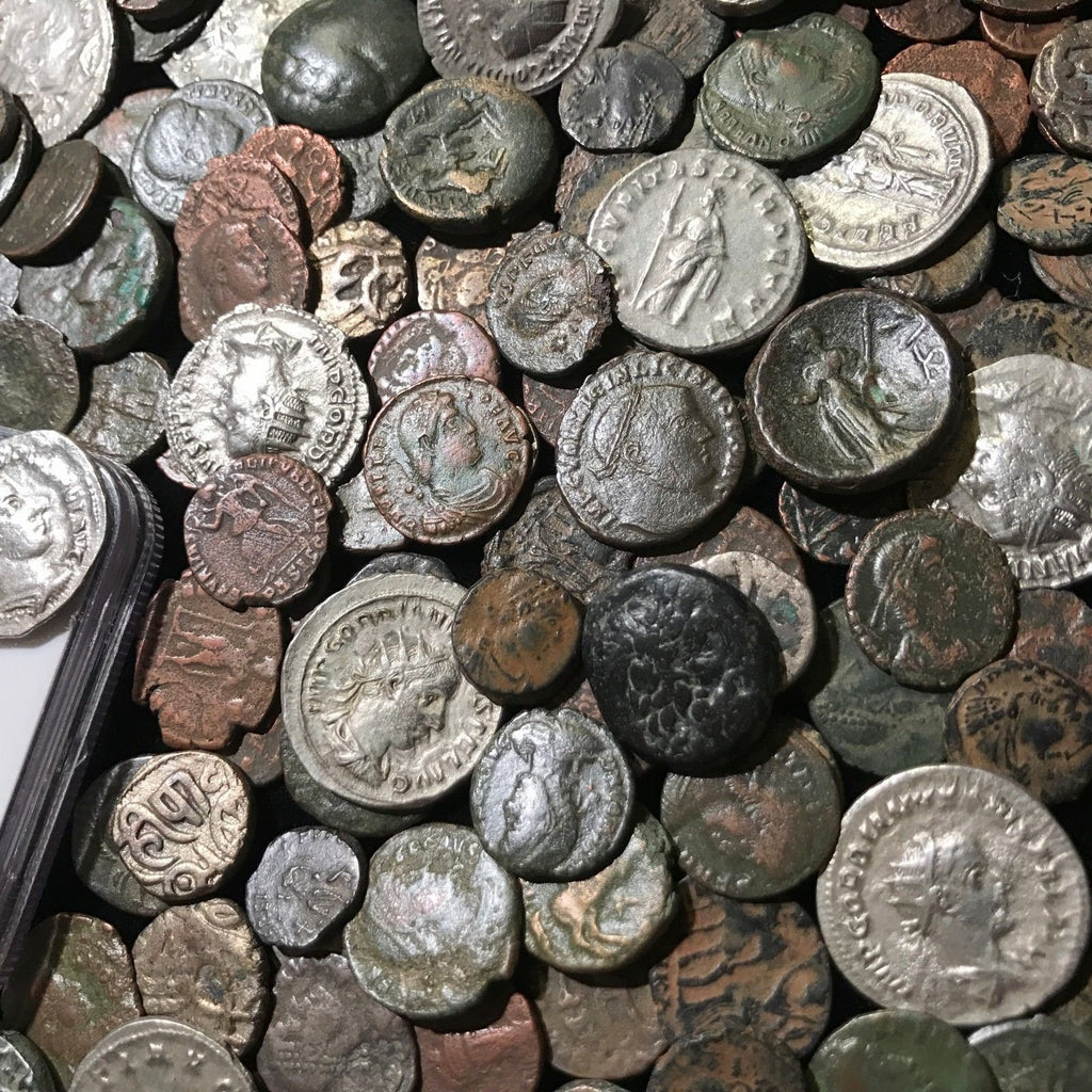 Ancient Roman/Greek Coin 500BC-500AD Bronze/Silver/Gold – Old Estate Coins